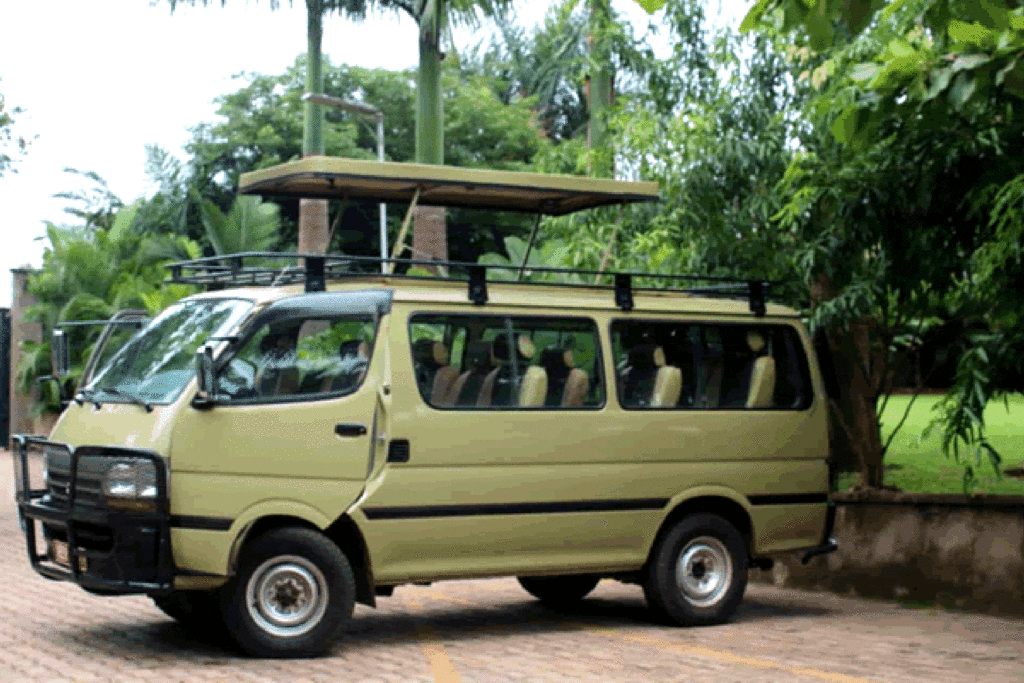Safari Minivan - cheap 4x4 van for hire -Rent a Car Uganda